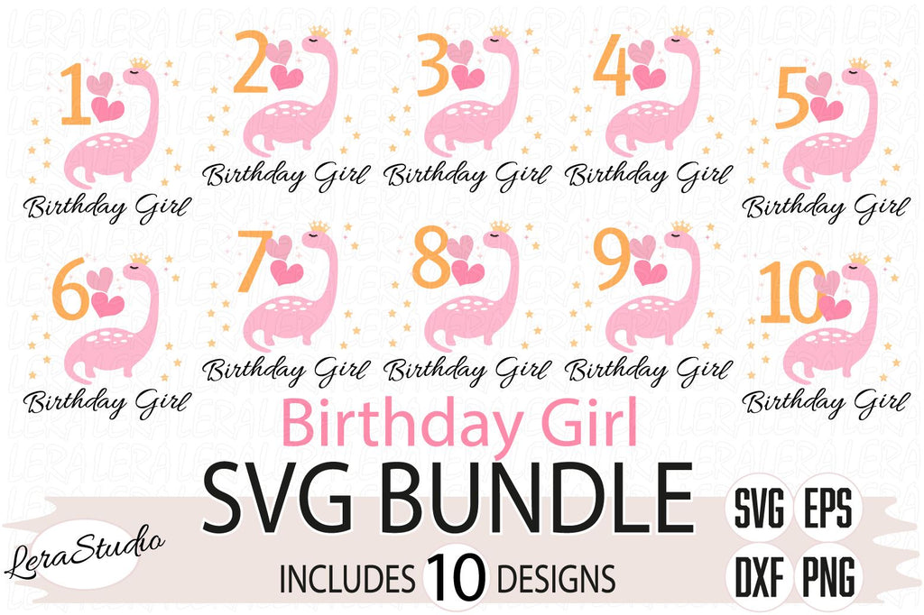 Birthday Girl Svg - So Fontsy