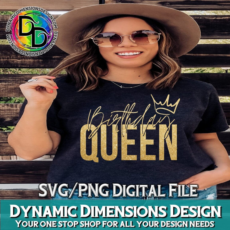 Birthday Queen SVG - So Fontsy