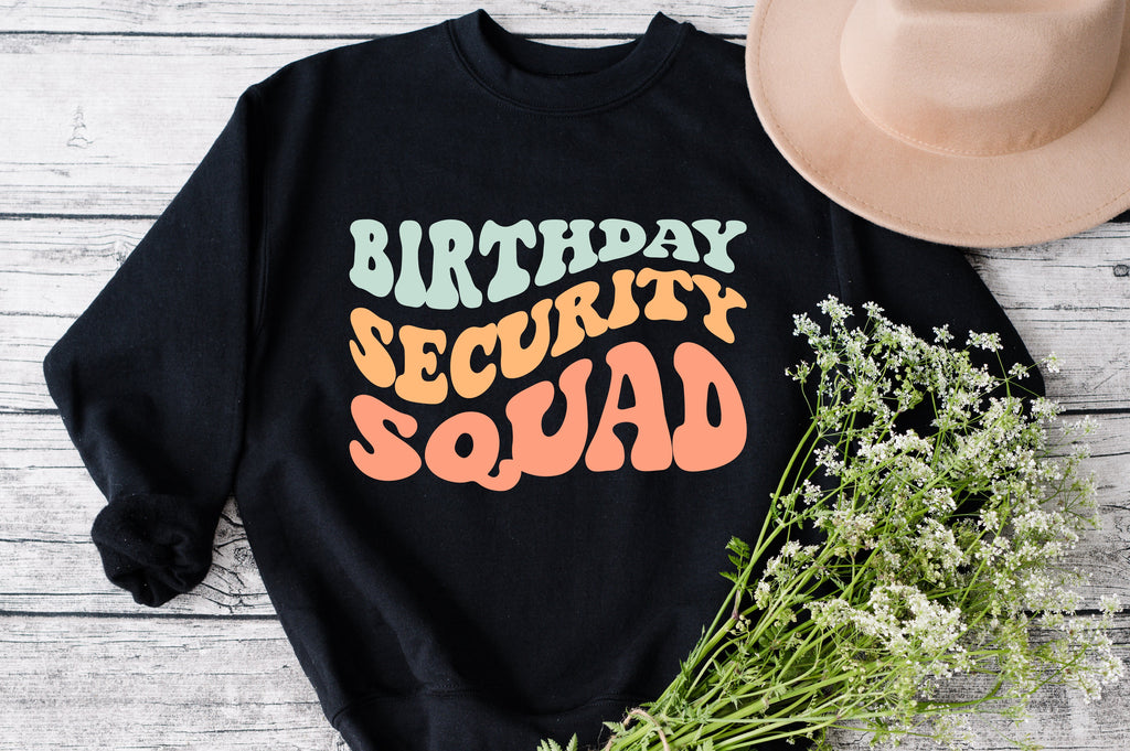 Birthday Security Squad svg, Funny Birthday Party svg, Birthday svg ...