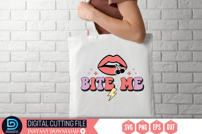 Bite me SVG - So Fontsy