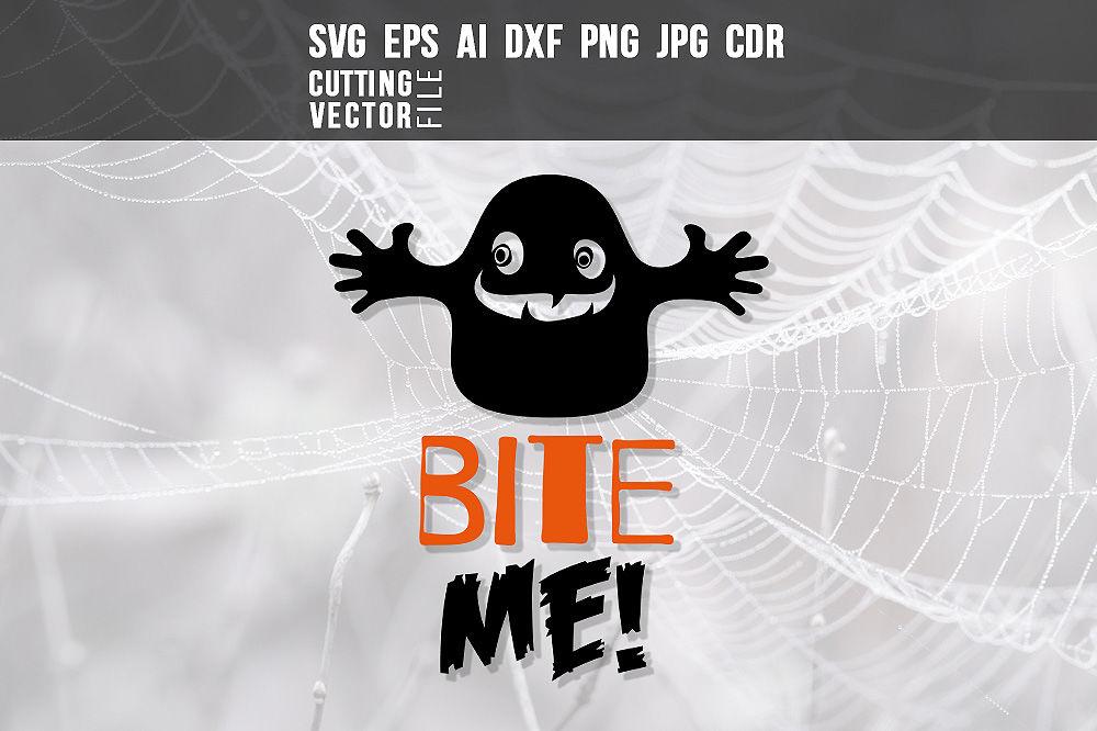 Bite me SVG - So Fontsy