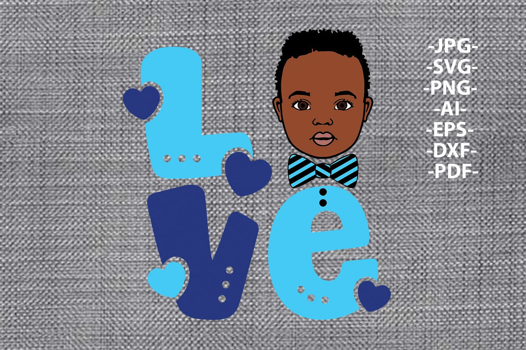 Black boy Svg, Love Boy Svg, Peekaboo boy Svg, Black kids svg, Black ...