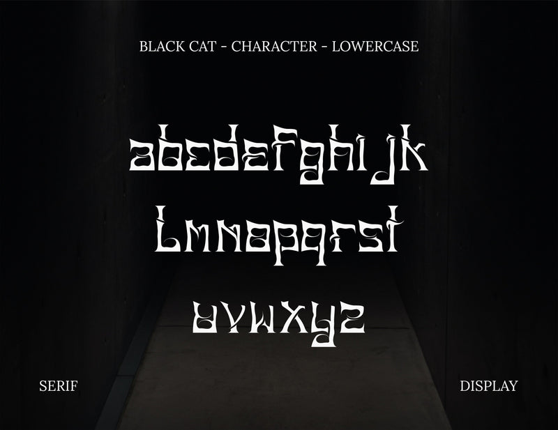 Black Cat-Grindcore Metal Font - So Fontsy