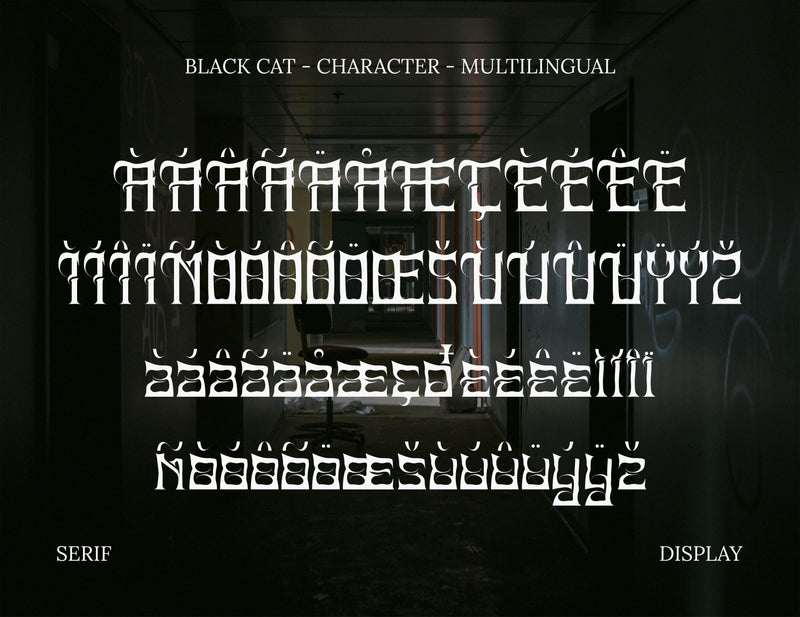 Black Cat-Grindcore Metal Font - So Fontsy