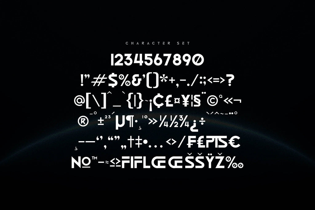 Black Future Typeface - So Fontsy