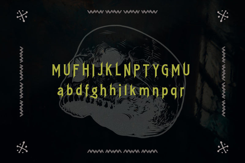 Black Gohan Typeface - So Fontsy