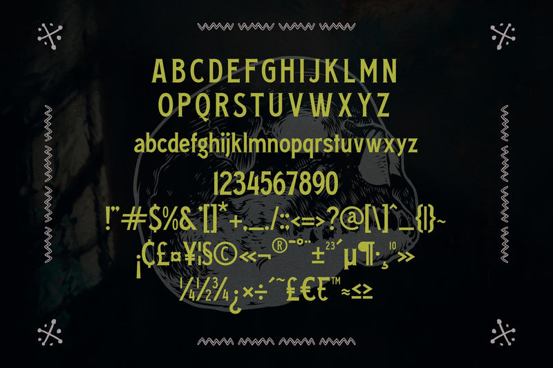 Black Gohan Typeface - So Fontsy