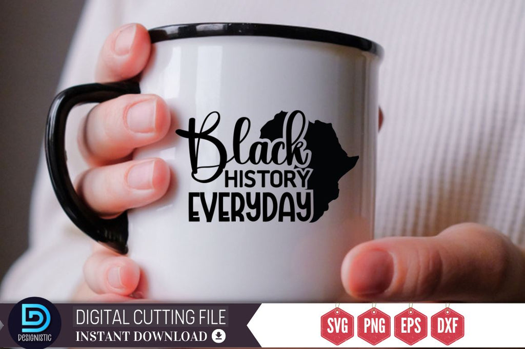 Black history everyday SVG - So Fontsy