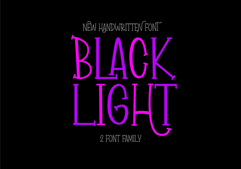 Black Light - So Fontsy