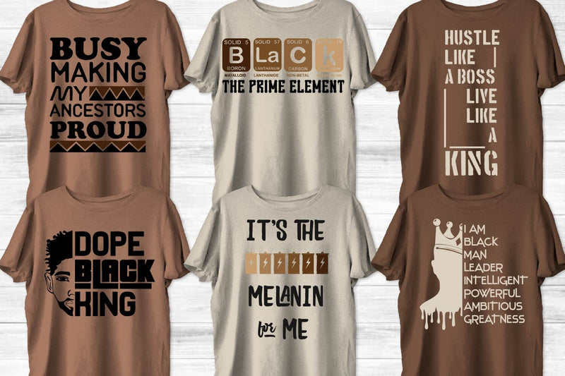 Black men Quotes SVG bundle, Black boy Cutting file - So Fontsy