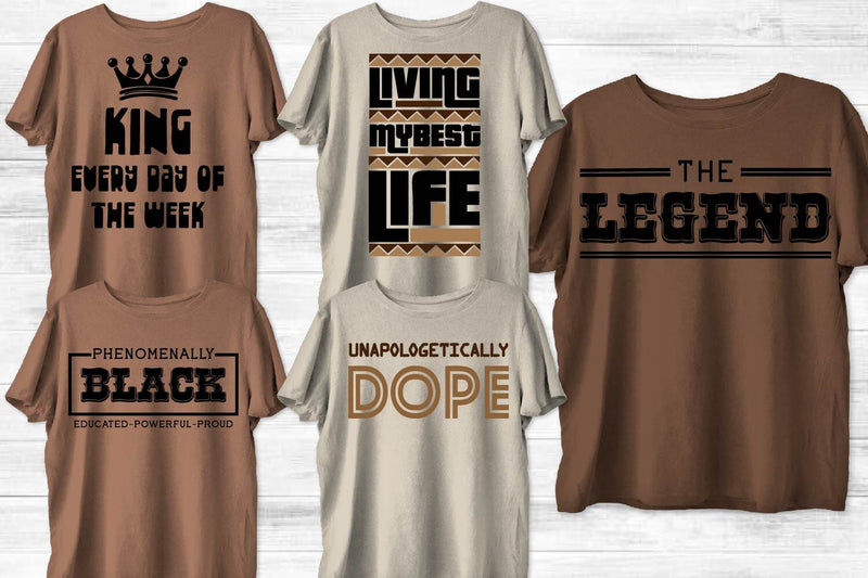 Black men Quotes SVG bundle, Black boy Cutting file - So Fontsy