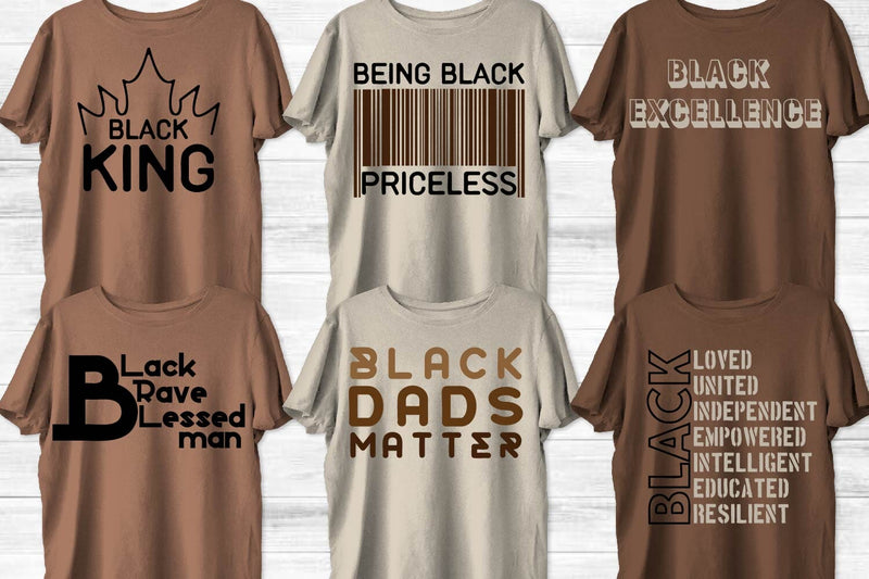 Black men Quotes SVG bundle, Black boy Cutting file - So Fontsy
