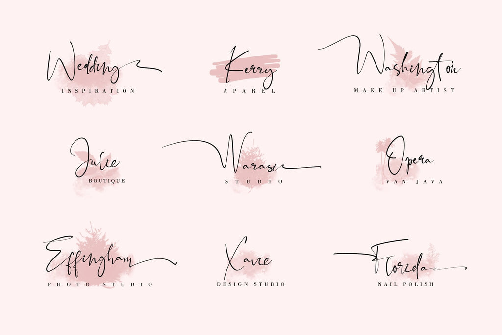 Black Pink Signature - So Fontsy