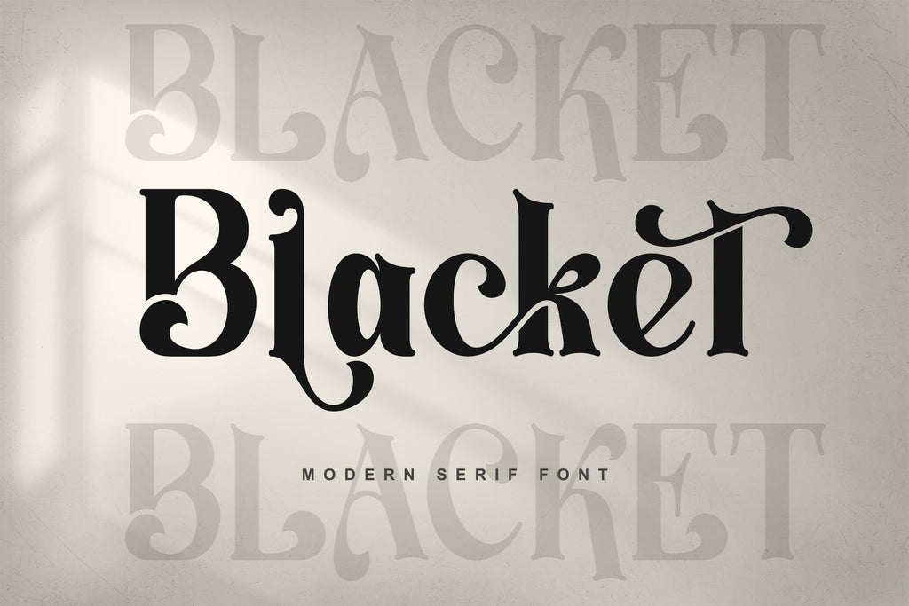 Blacket - So Fontsy