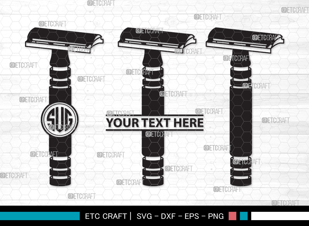 Blade Razor Monogram SVG | Blade Razor SVG | Blade Svg | Razor Svg ...