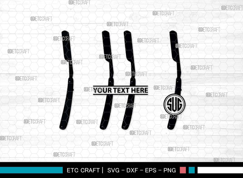 Blade Razor SVG Bundle, Blade Razor Silhouette, Shaving Razor Svg ...