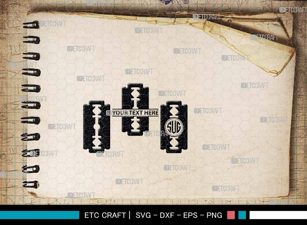 Blade Razor SVG Bundle, Blade Razor Silhouette, Shaving Razor Svg ...