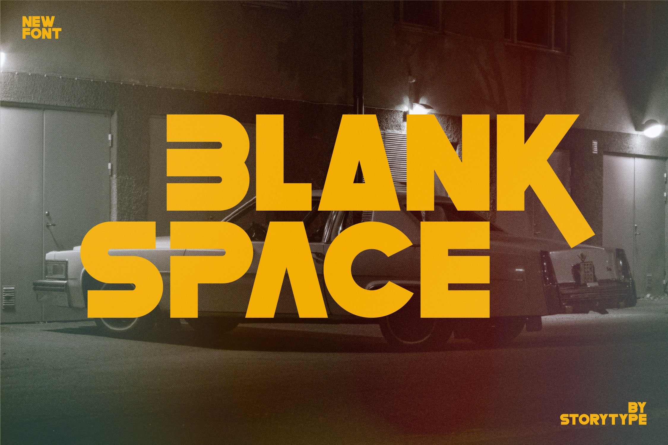 BLANK SPACE Typeface - So Fontsy