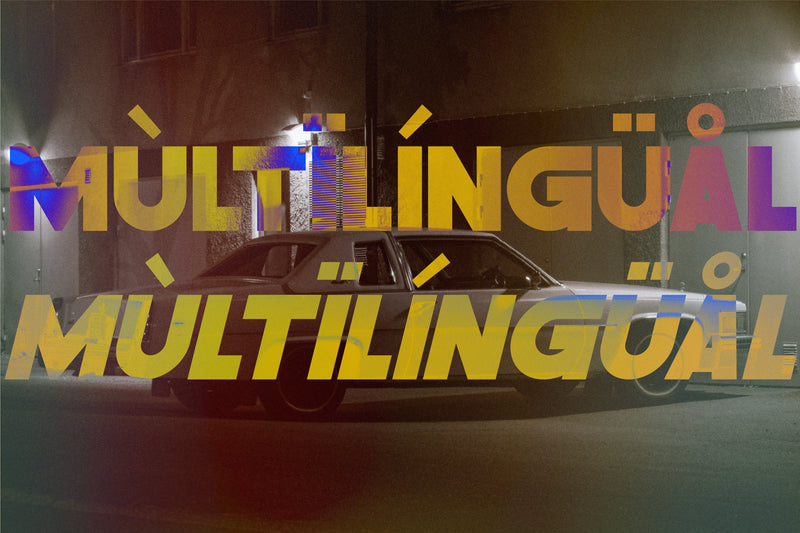 BLANK SPACE Typeface - So Fontsy