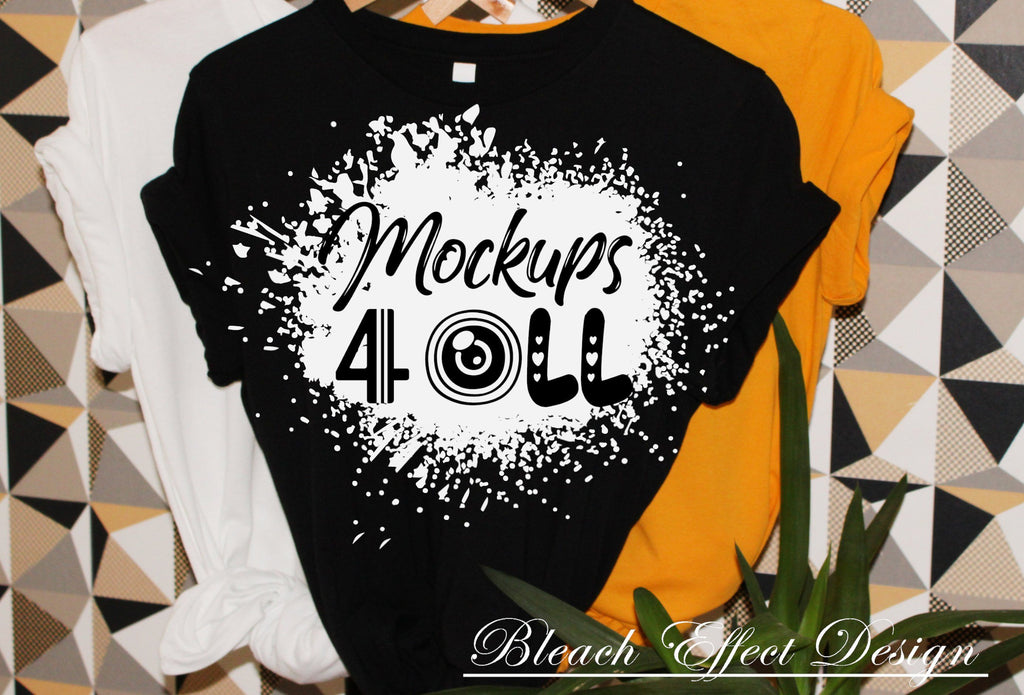 Bleach effect PNG, Bleach effect bundle, Bleached effect design sublim ...