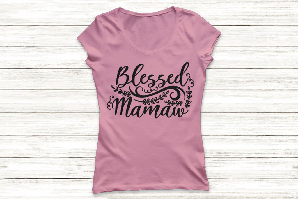 Blessed Mamaw| Mothers Day SVG Cutting Files. - So Fontsy