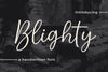 Blighty - a Handwritten Font - So Fontsy