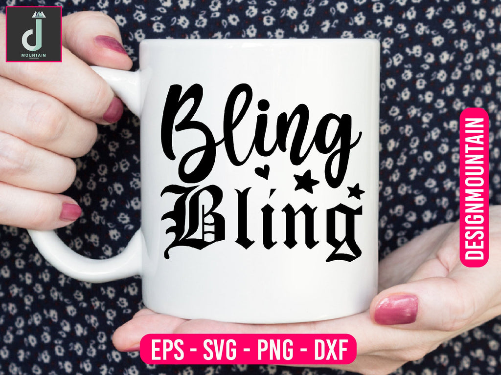Bling Bling svg design - So Fontsy