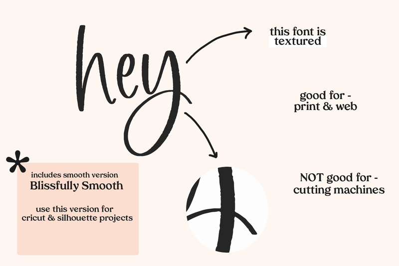 Blissfully - Modern Script Font - So Fontsy