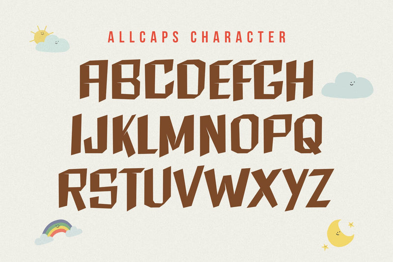 Block Paper - Playful Typeface - So Fontsy