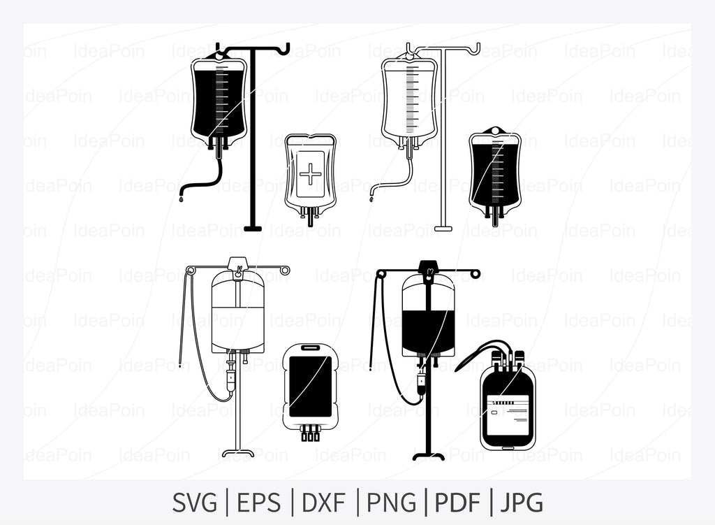 Blood bag SVG, Blood Bag Vector, blood bag monogram, Blood Bag ...