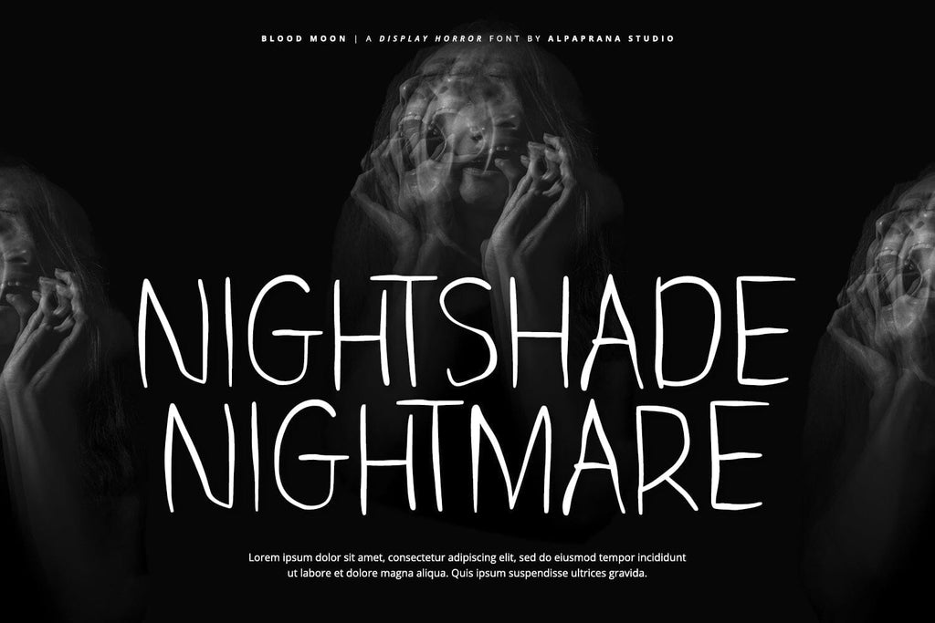Blood Moon - Display Font - So Fontsy