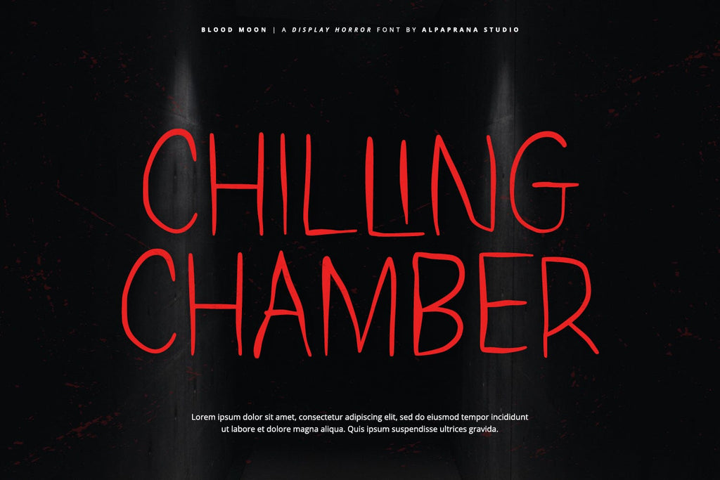 Blood Moon - Display Font - So Fontsy