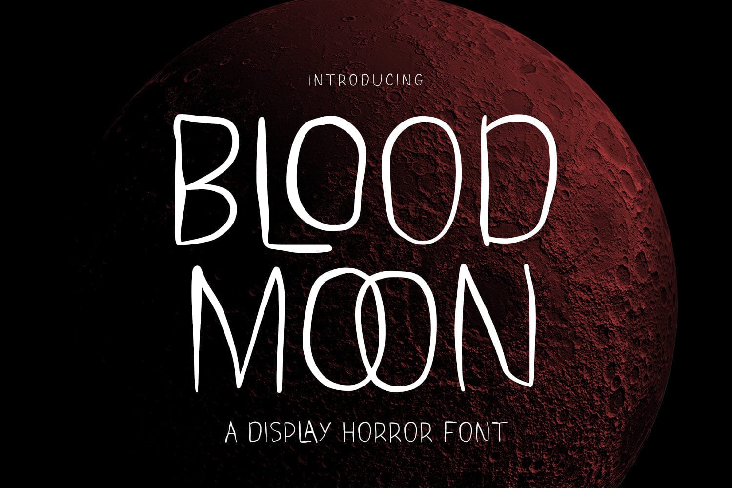 Blood Moon - Display Font - So Fontsy