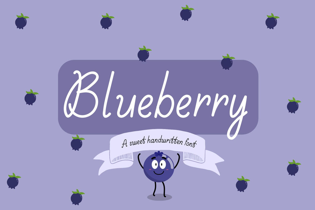 Blueberry - So Fontsy