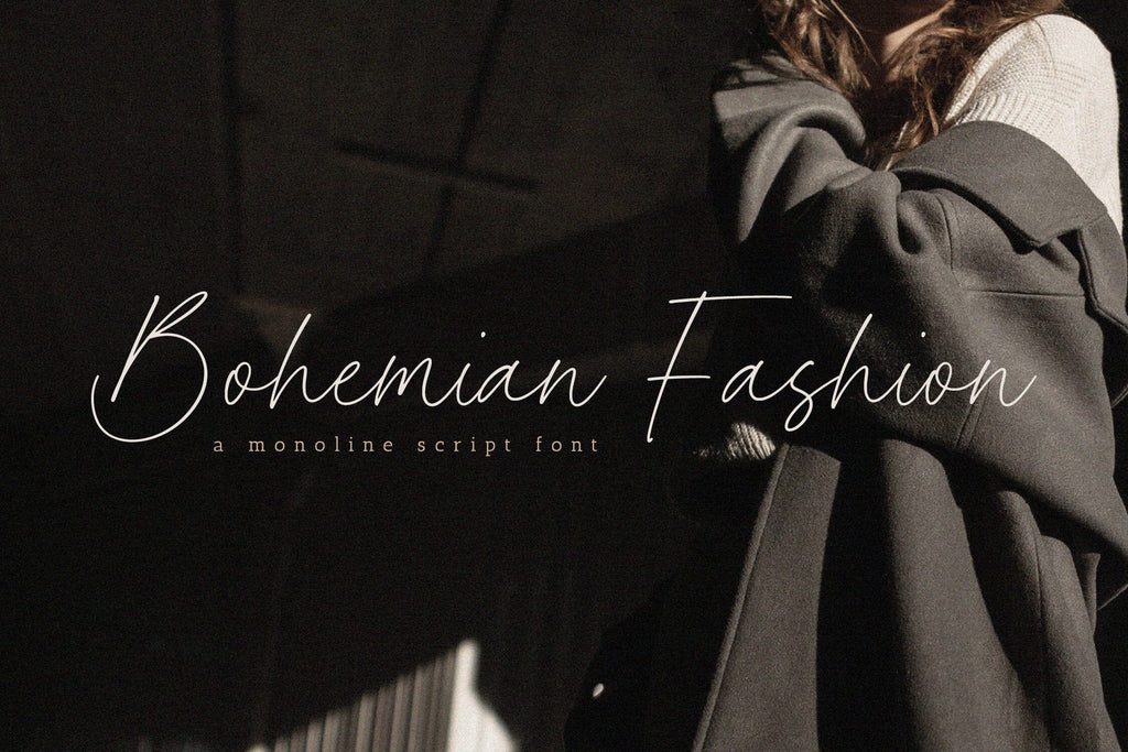 Bohemian Fashion- A Handwritten Script font - So Fontsy