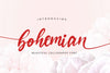 Bohemian Script Font - So Fontsy