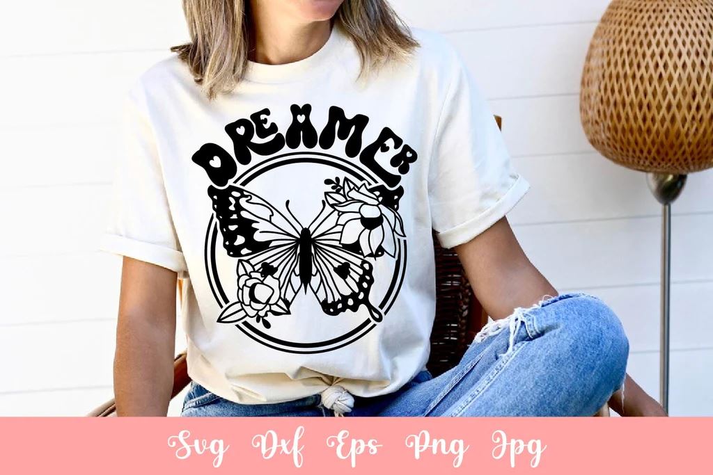 Boho Butterfly SVG Set - So Fontsy