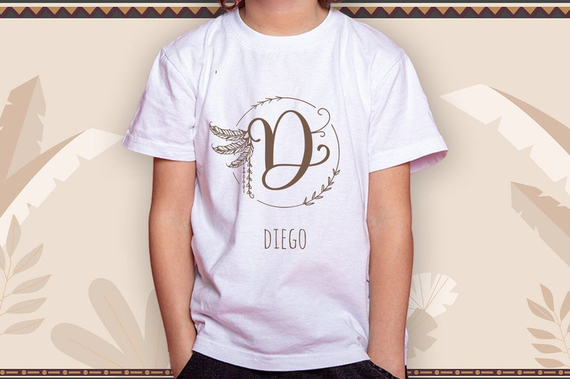 Boho Monogram - So Fontsy