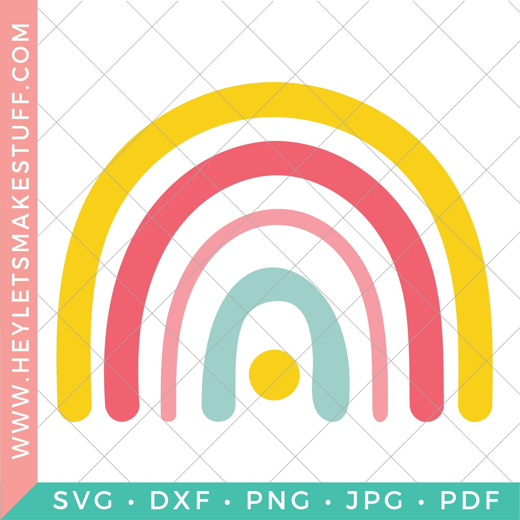 Boho Rainbow 4 - So Fontsy