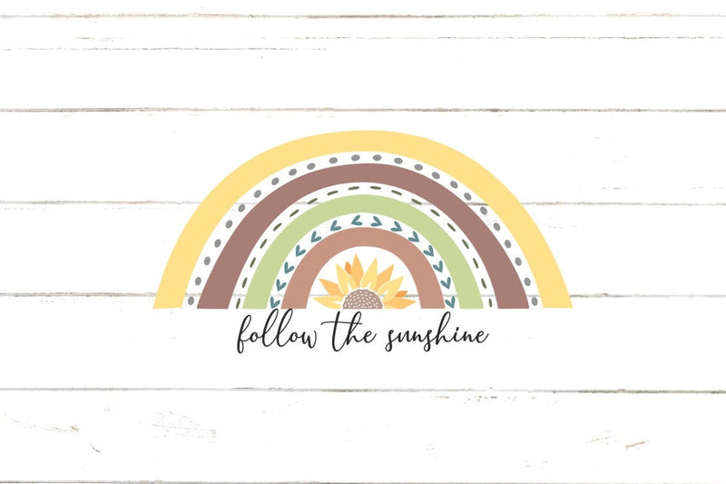 Boho Rainbow | VIP Extended Use License - So Fontsy