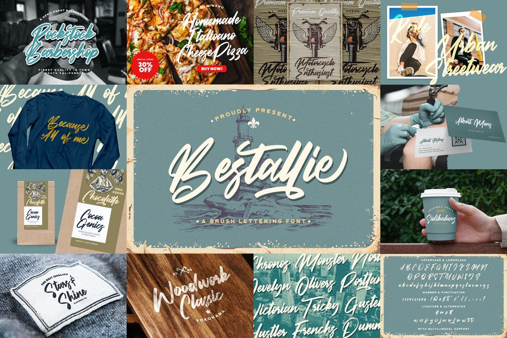 Bold Script Font Bundle Vol 1 - So Fontsy