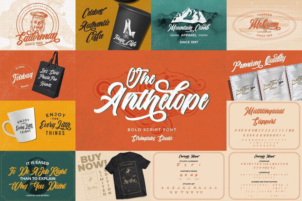 Bold Script Font Bundle Vol 6 - So Fontsy