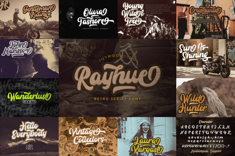 Bold Script Font Bundle Vol 6 - So Fontsy