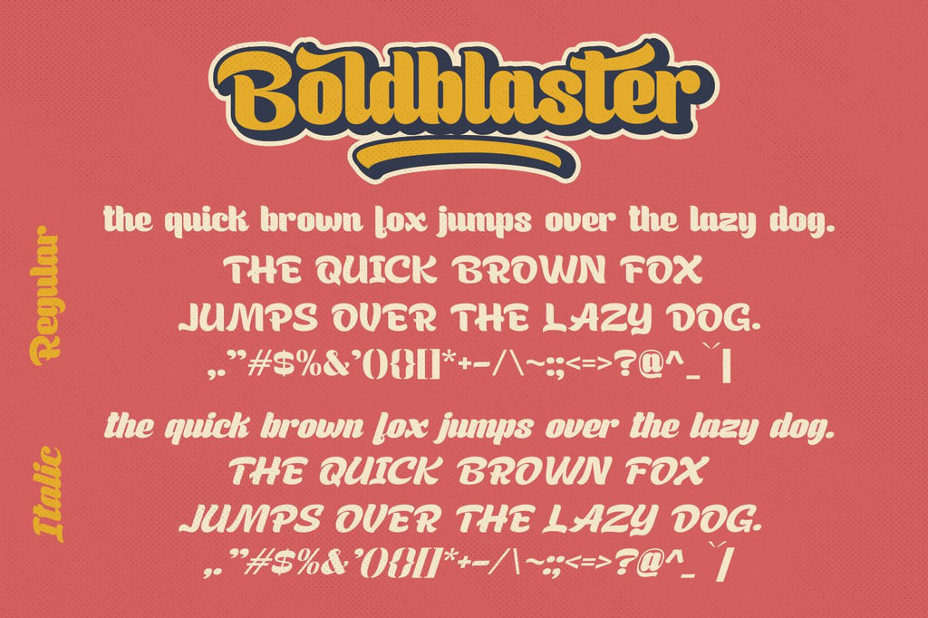 Boldblaster - So Fontsy