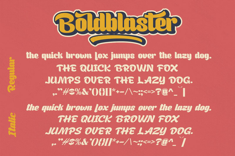 Boldblaster - So Fontsy