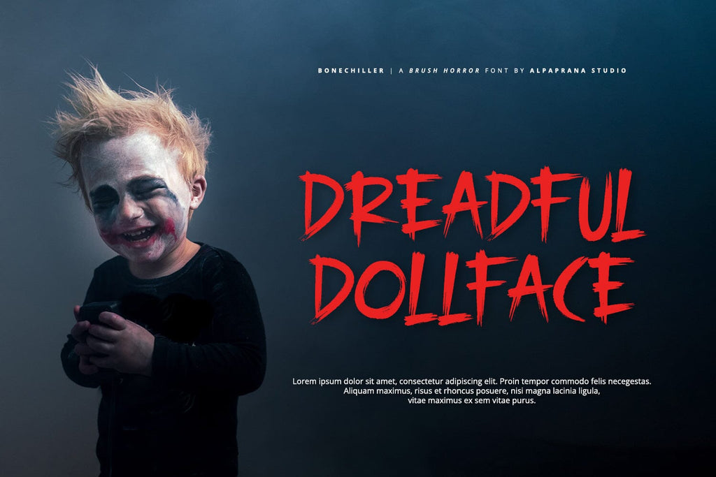 Bonechiller - Brush Font - So Fontsy