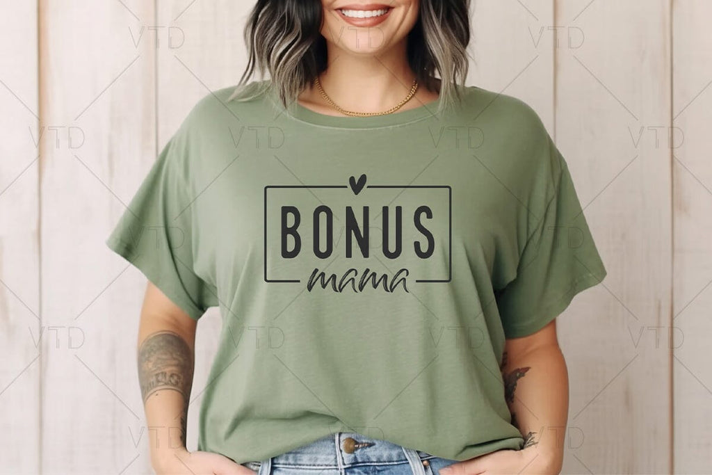 Bonus Mom Svg Png Files, Bonus Mom Gift, Bonus Mom Shirt, Mom Svg ...