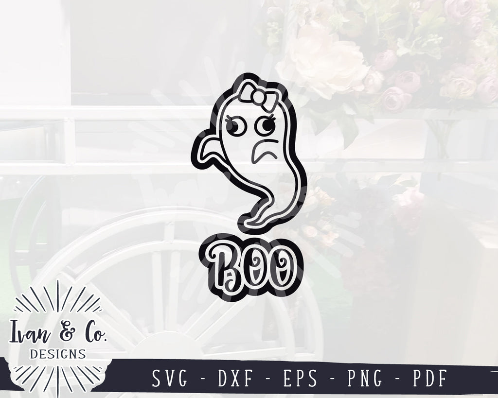 Boo Cute Little Ghost SVG Files | Halloween Svg | Fall Svg | Halloween ...