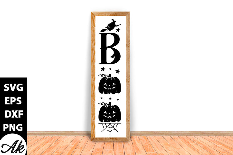 Boo Porch Sign - So Fontsy