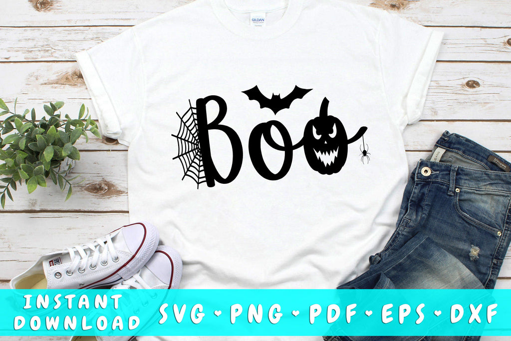 Boo SVG - So Fontsy